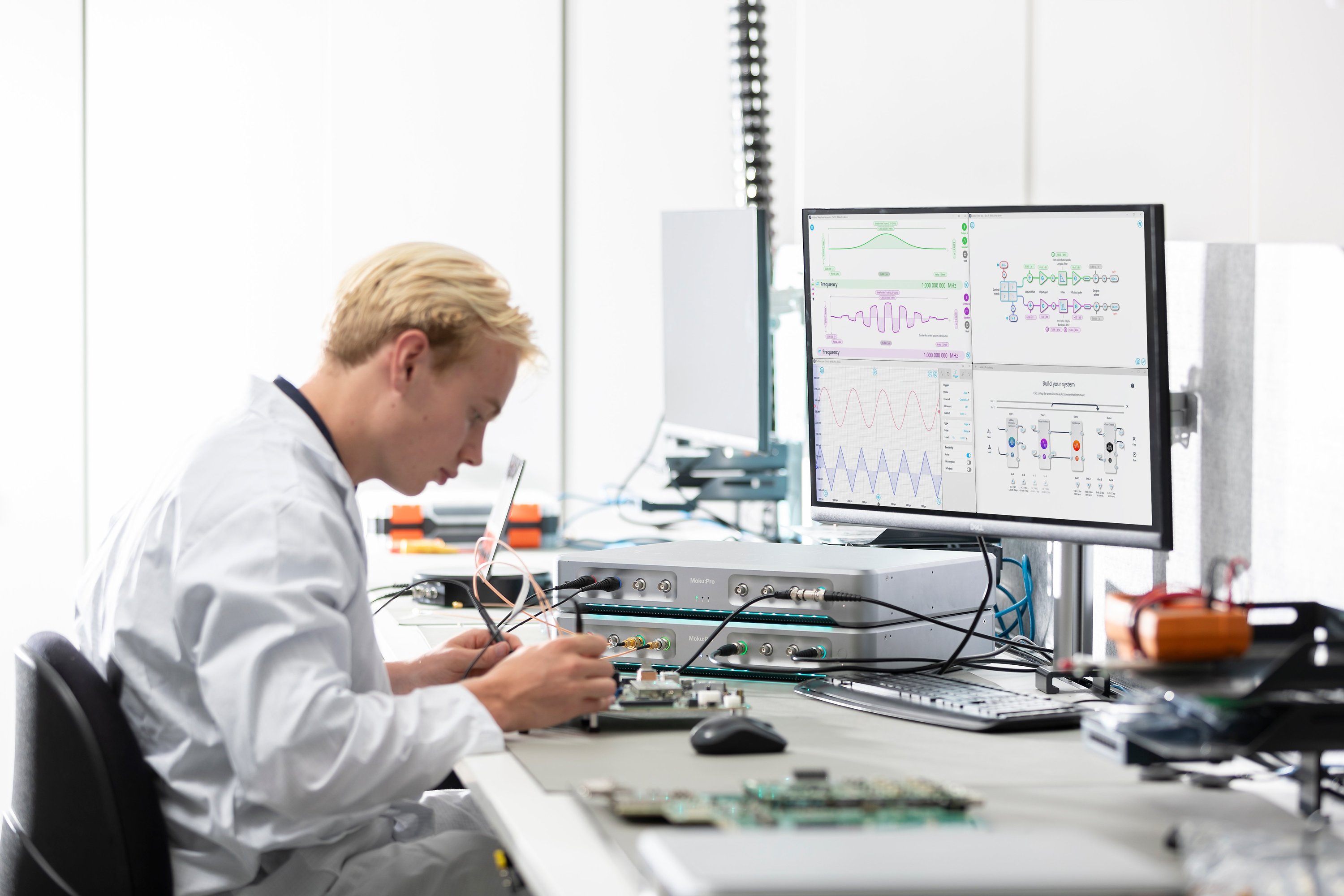 Solutions for component testing by Liquid Instruments
